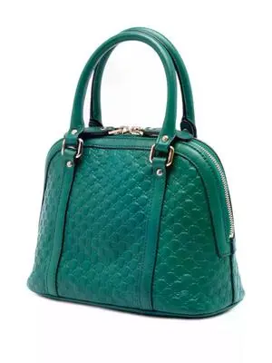 Gucci 2016-2026 Mini Microissima Dome Satchel - Green