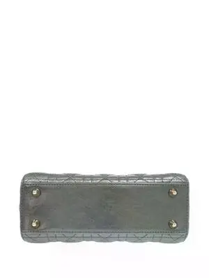 Dior Metallic Lambskin Cannage My Abcdior Lady Satchel