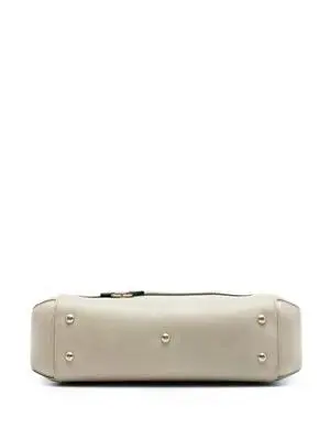 Gucci Gg Canvas Web Mayfair Satchel - Neutrals
