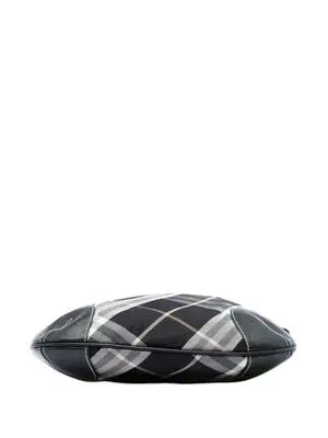Burberry 2000-2017 Supernova Check Canvas Hobo Bag