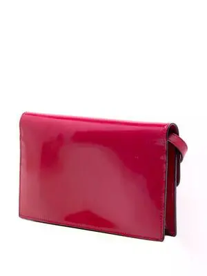Gucci Leather Interlocking G Dollar Wallet On Chain Crossbody Bag