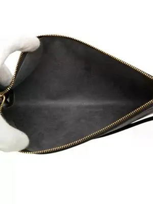 LOUIS VUITTON 2003 Epi Pochette Accessoires Shoulder Bag - Black
