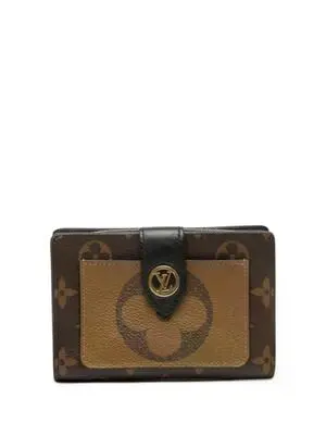 LOUIS VUITTON 2020 Monogram Giant Reverse Juliette Wallet Small Wallets - Brown