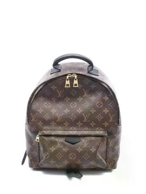 LOUIS VUITTON 2018 Monogram Palm Springs Mm Backpack - Brown