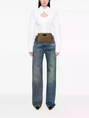 Gucci Gg Canvas Belt Bag - Neutrals