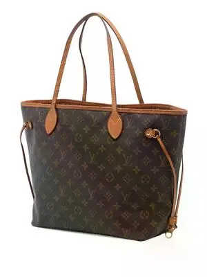LOUIS VUITTON 2009 Monogram Neverfull Mm Tote Bag - Brown