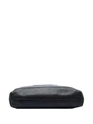 Gucci Tall Leather Bamboo Shopper Tote Satchel - Black