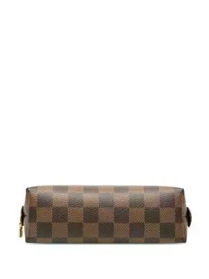 LOUIS VUITTON 2012 Damier Ebene Cosmetic Pouch - Brown