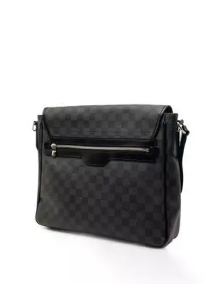 LOUIS VUITTON 2009 Damier Graphite Daniel Mm Crossbody Bag