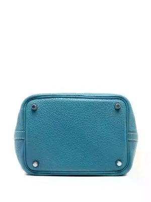 Hermès 2014 Picotin Lock 18 Handbag - Blue