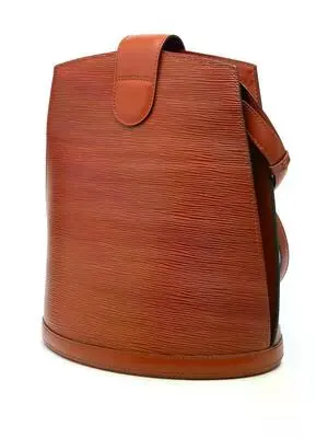 LOUIS VUITTON 1995 Epi Cluny Shoulder Bag - Brown