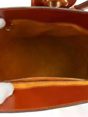 LOUIS VUITTON 1995 Epi Cluny Shoulder Bag - Brown