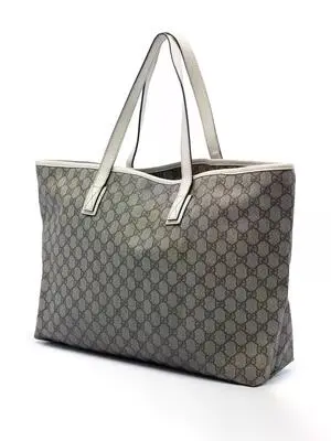 Gucci Gg Supreme Tote Bag - Neutrals