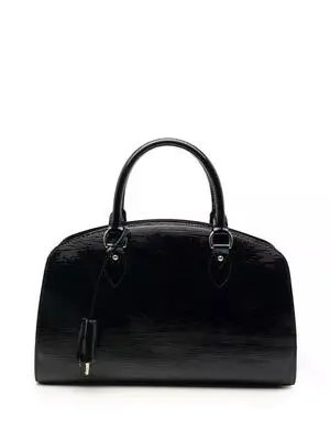 LOUIS VUITTON 2011 Electric Epi Pont Neuf Pm Handbag - Black