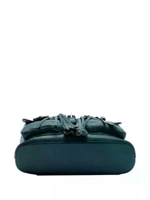 Gucci 2016-2026 Leather Bamboo Tassel Backpack - Green