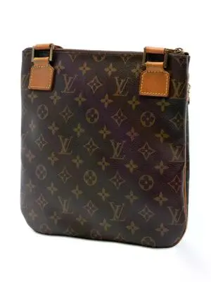 LOUIS VUITTON 2005 Monogram Bosphore Pochette - Brown