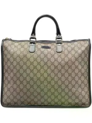 Gucci Gg Supreme Satchel - Neutrals