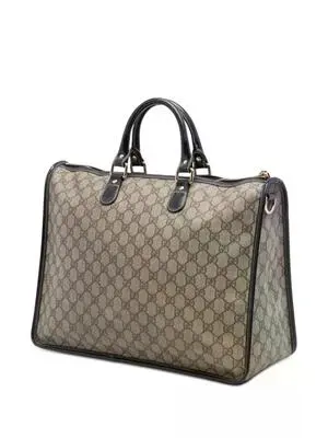 Gucci Gg Supreme Satchel - Neutrals