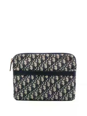 Dior 2019 Oblique Canvas Clutch
