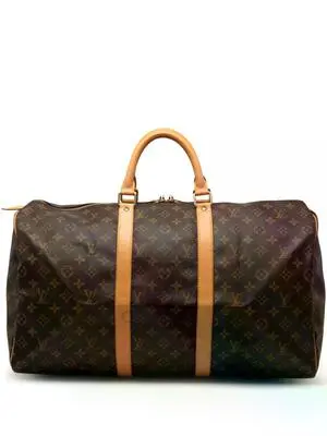 LOUIS VUITTON 2004 Monogram Keepall 50 Travel Bag