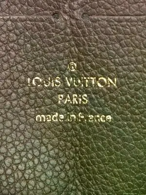 LOUIS VUITTON 2015 Monogram Empreinte Zippy Wallet Long Wallets - Brown