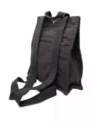 Hermès 1990-2010 Herline Mm Canvas Backpack