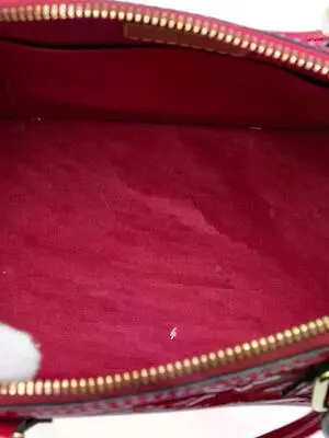 LOUIS VUITTON 2014 Monogram Vernis Alma Bb Satchel