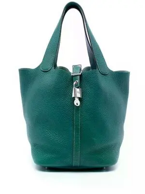 Hermès 2016 Picotin Lock 22 Handbag - Green