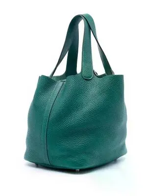 Hermès 2016 Picotin Lock 22 Handbag - Green