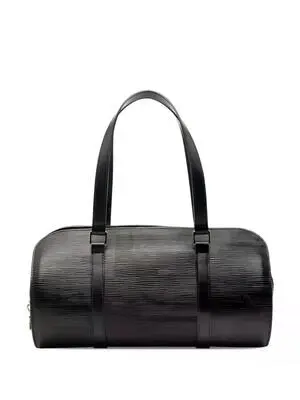 LOUIS VUITTON 2005 Epi Soufflot Handbag - Black