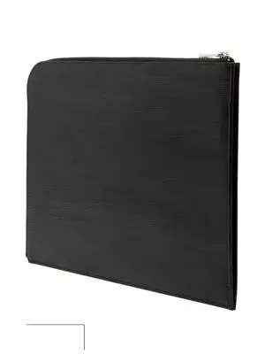 LOUIS VUITTON 2015 Epi Pochette Jour Gm Clutch - Black