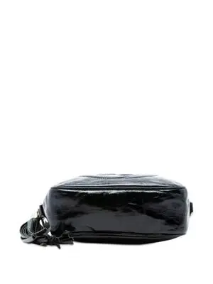 Gucci 2016-2026 Patent Soho Disco Crossbody Bag - Black