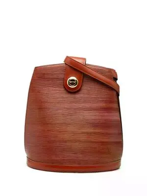 LOUIS VUITTON 1993 Epi Cluny Shoulder Bag - Brown