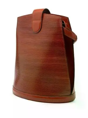 LOUIS VUITTON 1993 Epi Cluny Shoulder Bag - Brown