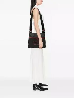 Gucci Gg Supreme Trademark Logo Crossbody Bag