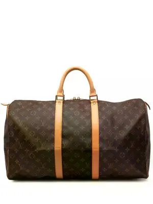 LOUIS VUITTON 2001 Monogram Keepall 50 Travel Bag