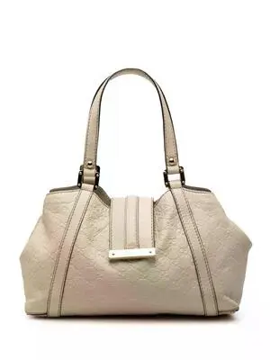 Gucci Ssima Tote Bag - Brown