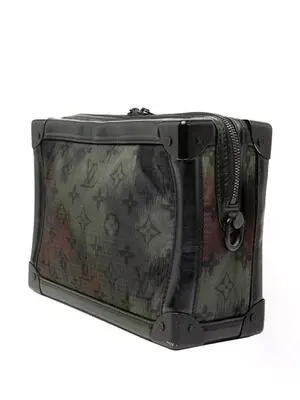 LOUIS VUITTON 2020 Monogram Camouflage Nylon Soft Trunk Crossbody Bag - Green