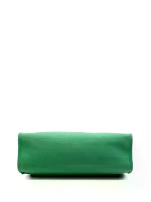 Hermès 2017 Toile Herbag Zip 31 Satchel - Green