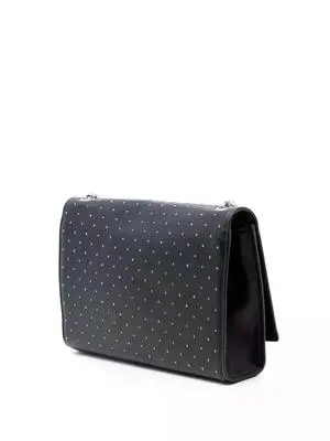 Saint Laurent 2014 Medium Studded Monogram Kate Crossbody Bag - Black