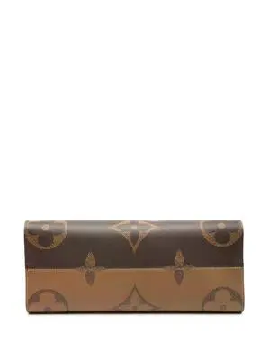 LOUIS VUITTON 2021-2026 Monogram Giant Onthego Mm Satchel - Brown