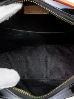 LOUIS VUITTON 2018 Monogram Vernis Santa Monica Camera Bag - Black