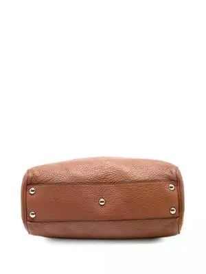 Gucci Small Calfskin Bamboo Shopper Satchel