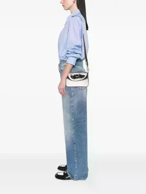 Prada Brushed Leather Re-edition Zip Messenger Bag Crossbody Bag