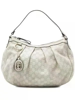 Gucci 2016-2026 Sima Sukey Shoulder Bag - White