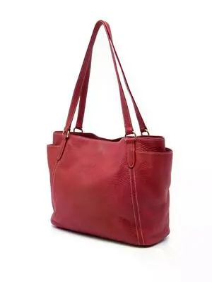 Prada 2010-2026 Vitello Daino Double Pocket Tote Bag