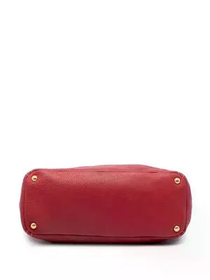 Prada 2010-2026 Vitello Daino Double Pocket Tote Bag