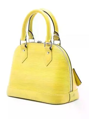 LOUIS VUITTON Epi Alma Bb Satchel 2013 - Yellow