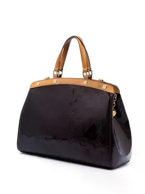 LOUIS VUITTON 2012 Monogram Vernis Brea Pm Satchel