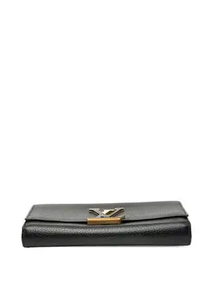 LOUIS VUITTON 2020 Taurillon Capucines Wallet Long Wallets